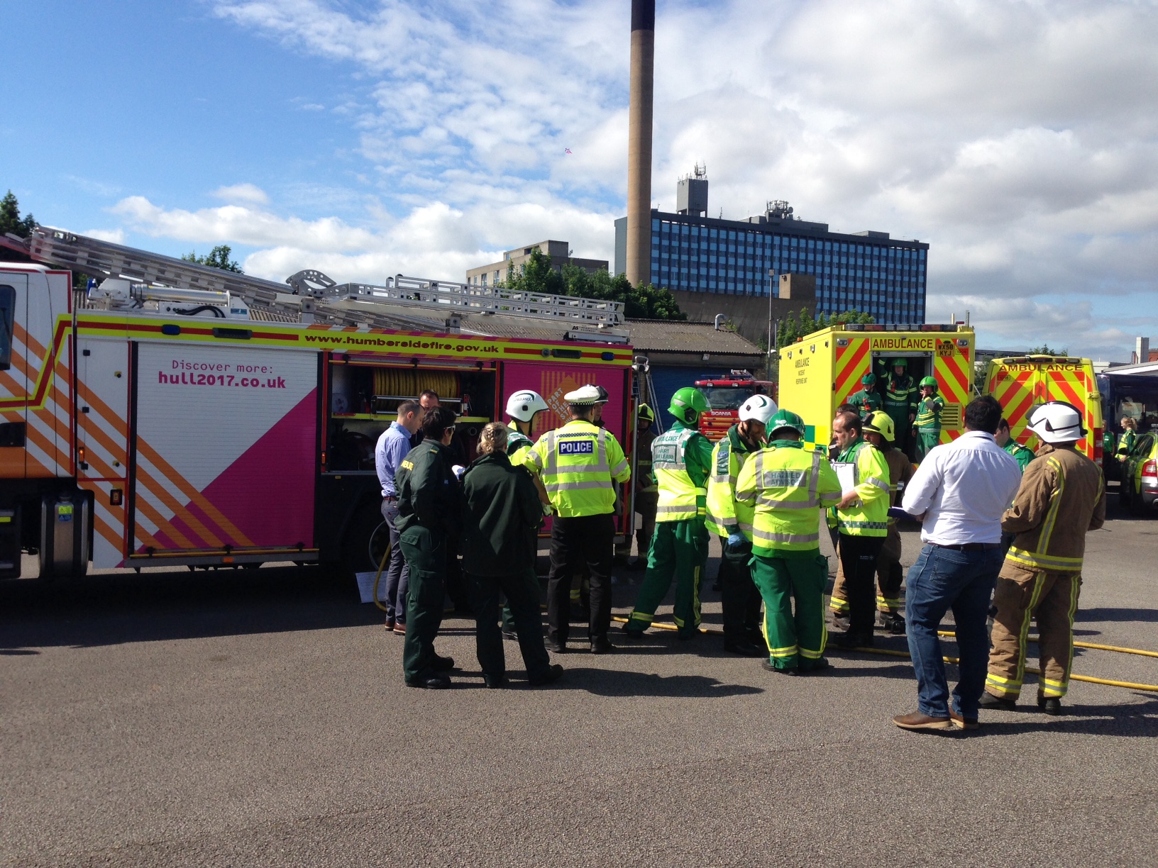 Emergency services to practise major incident response | Hull ...