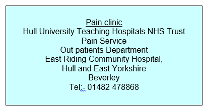 Transdermal Buprenorphine Patch (Butrans, Transtec) | Hull University ...