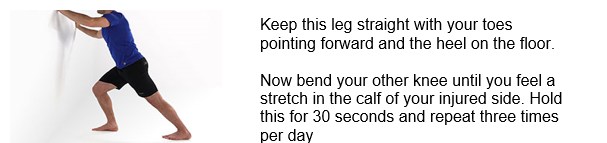 Minor avulsion fracture or no fracture seen following a foot injury ...