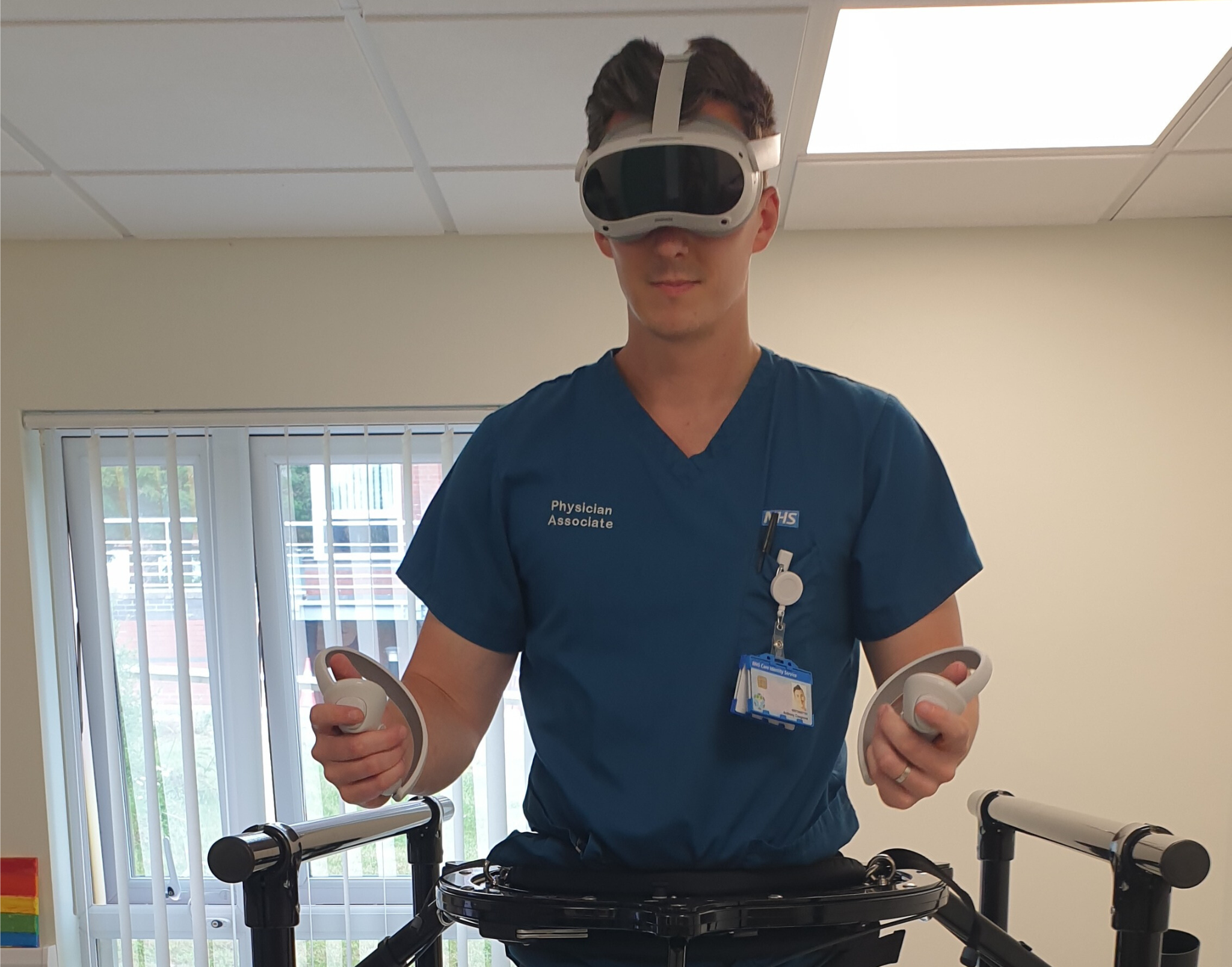 VR Treadmill | Hull University Teaching Hospitals NHS Trust