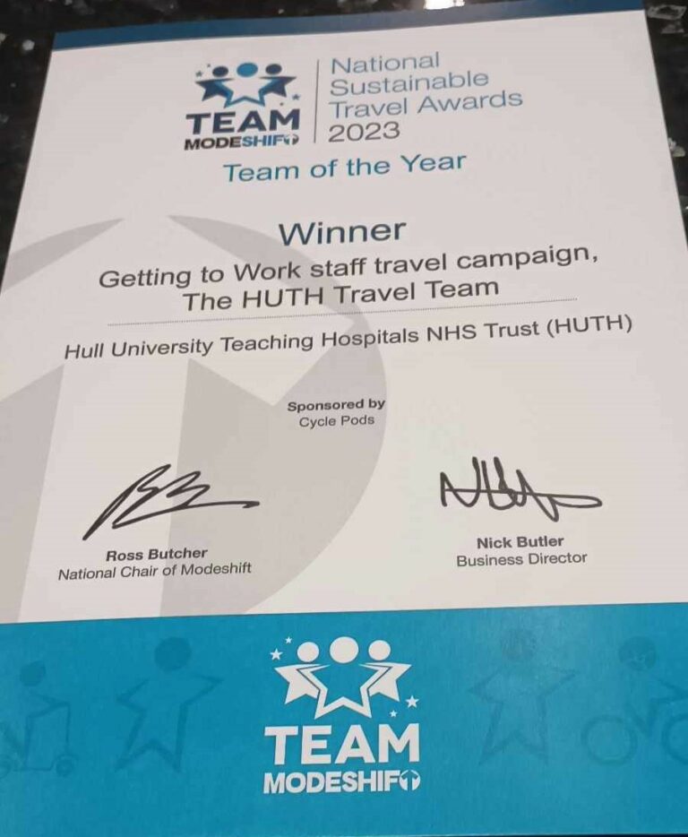 HUTH Travel | Hull University Teaching Hospitals NHS Trust