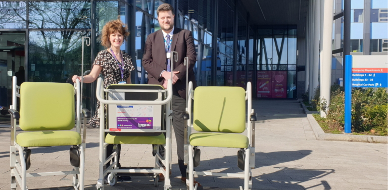 £15K chair donation keeps patients moving | Hull University Teaching ...