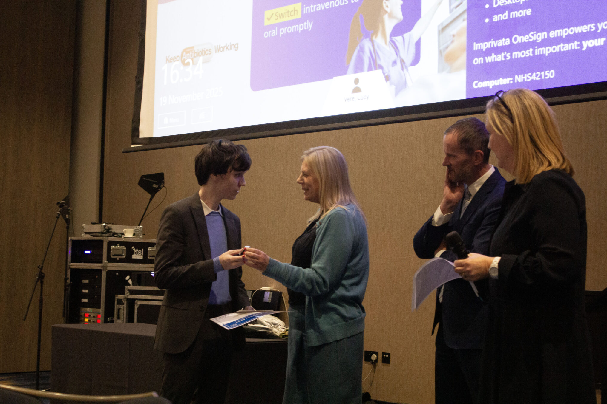 Health Care Assistant Harry Ross receives award from England’s Chief ...